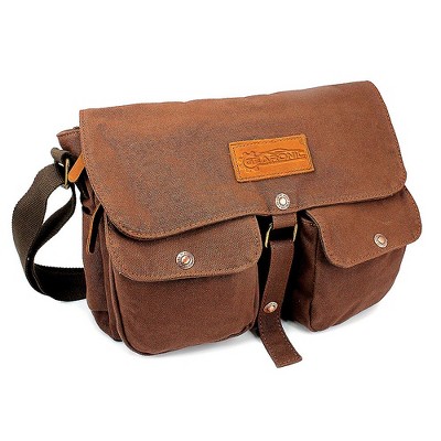 Gearonic Canvas Satchel School Shoulder Messenger Crossbody Bag : Target