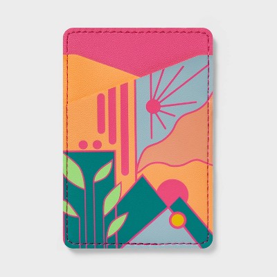 Cell Phone Wallet Pocket With Crossbody Strap - Heyday™ Abstract : Target