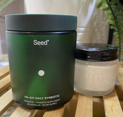 Seed Daily Synbiotic Probiotic Capsules - 60ct : Target