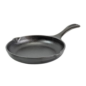 Lodge 8" Cast Iron Skillet - Chef Collection - Perfect Sear - Ergonomic ...