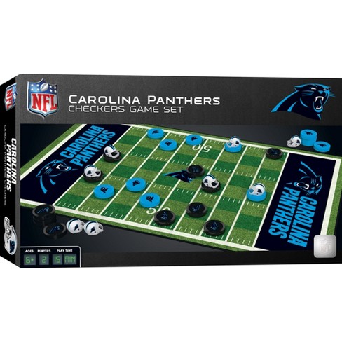 Masterpieces Officially Licensed Nfl Carolina Panthers Checkers Board ...