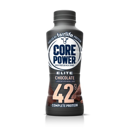 Core Power Elite Chocolate 42g Protein Shake - 14 Fl Oz Bottle : Target