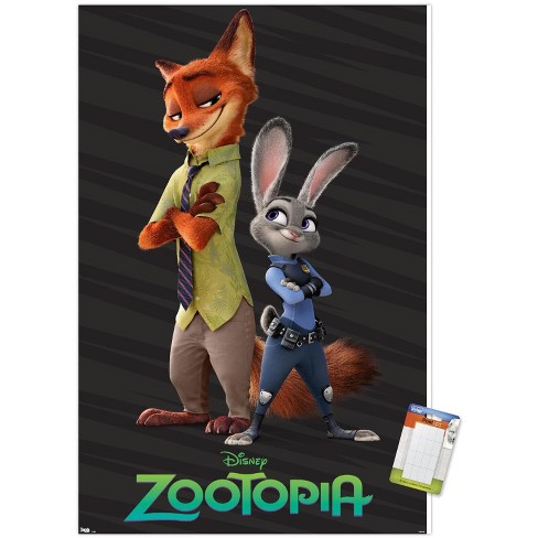 Trends International Disney Zootopia - Partners Unframed Wall Poster ...