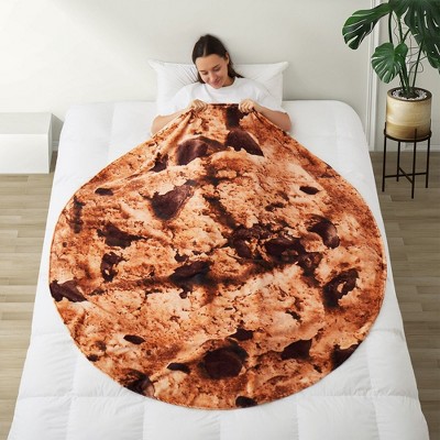 Peace Nest Kids' And Adult Halloween Food Throw Blanket, Microfiber ...