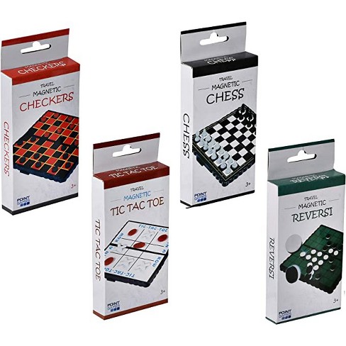 Point Games Bundle Pack Of 4 Classic Magnetic Games. : Target