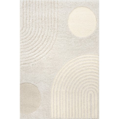 Gloria Abstract Shag Area Rug : Target