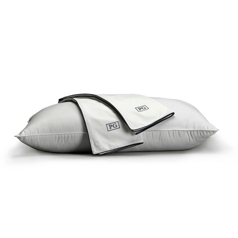 Pillow Guy 100% Cotton Sateen Cool And Crisp Pillow Protector ...
