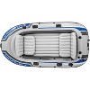 Intex Excursion 4-person Inflatable Boat Set For Fishing And Boating ...