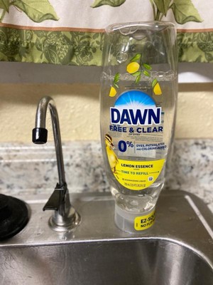 Dawn Lemon Essence Free & Clear Ez Squeeze Dishwashing Liquid - 24.3 Fl ...