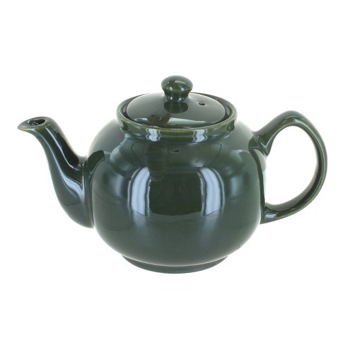 Blue Rose Polish Pottery Olive Medium Teapot : Target