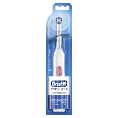 Oral-b Revolution Battery Toothbrush - White : Target