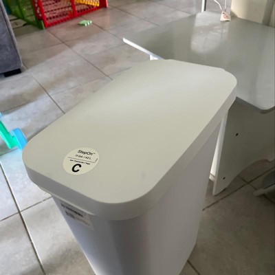 11gal Slim Step Trash Can - Brightroom™ : Target