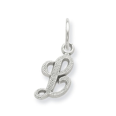 Black Bow Jewelry 14k White Gold, Sadie Collection, Mini Satin Script ...