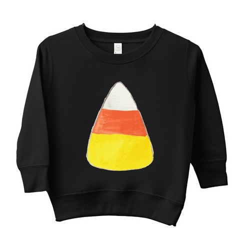 The Juniper Shop Watercolor Candy Corn Toddler Graphic Sweatshirt - 4t ...