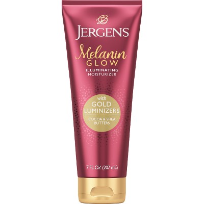 Jergens Natural Glow Melanin Glow Body Lotion - Gold - 7 Fl Oz : Target