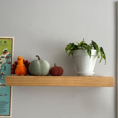 24" Floating Wood Shelf - Threshold™ : Target