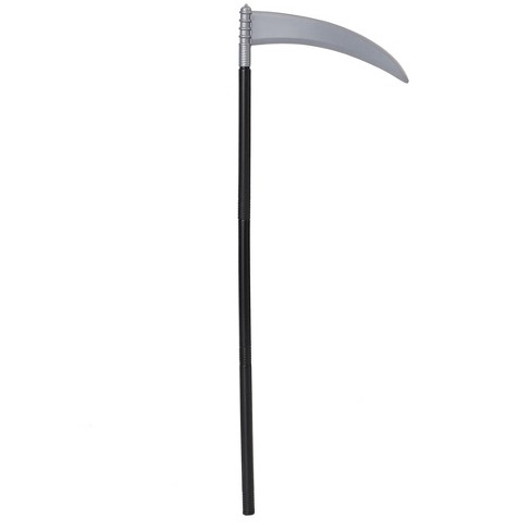 Halloweencostumes.com Grim Reaper Scary Death Sickle Accessory, Black ...