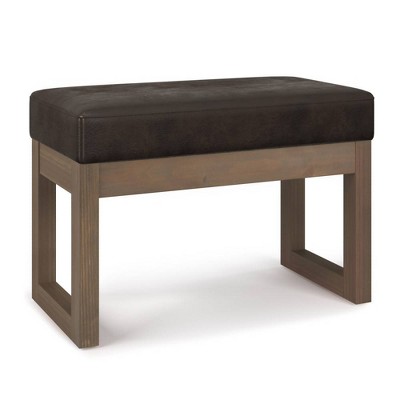 Nox Ottoman Dark Brown - Baxton Studio : Target