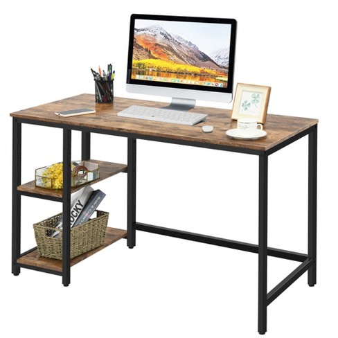 Costway 47'' Computer Desk Office Study Table Workstation Home W ...
