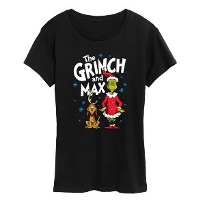 Women's - The Grinch - And Max Short Sleeve Graphic T-Shirt : Target