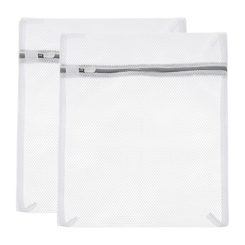 Unique Bargains Mesh Laundry Wash Bags With Zipper For Delicate ...