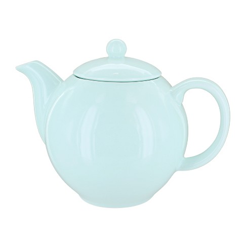 Blue Rose Polish Pottery Miko Mint Large Teapot : Target
