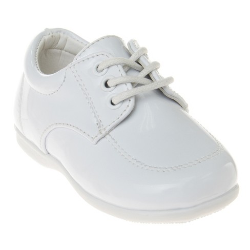 Josmo Shoes Toddler Boys Straps Dress Shoes - White Patent, Size:8 : Target