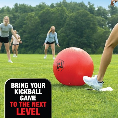 Wicked Big Sports: 20" Red Kickball - Giant Inflatable, Bases, Pump ...