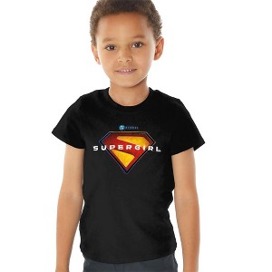 Toddler Boys' Super Girl 2026 Full Color Shield Name in Center T-Shirt ...