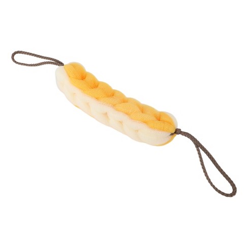 Unique Bargains Long Stretch Back Sponge For Shower 9.84"x2.76"x2.36 ...