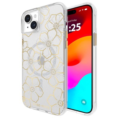 Case-mate Apple Iphone 15 Plus Floral Gems Magsafe Compatible Case ...