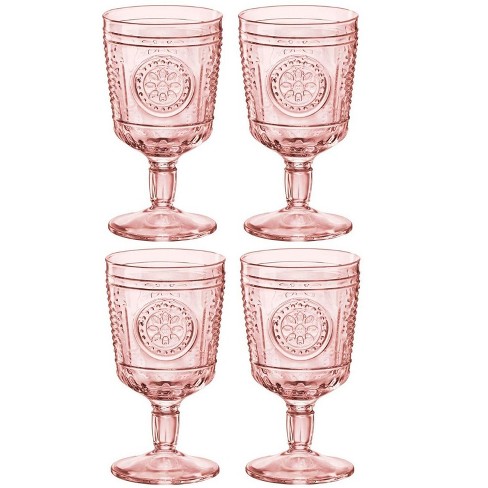 Bormioli Rocco Romantic Stemware Drinking Glass, 4-piece, 10.75 Oz ...