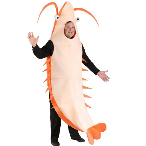Halloweencostumes.com 4x Plus Size Adult Shrimp Costume | Plus Size Sea ...