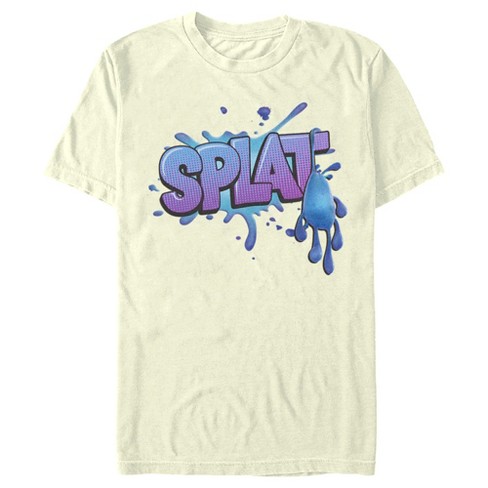 Men's Disney Strange World Splat Logo T-shirt - Beige - Small : Target