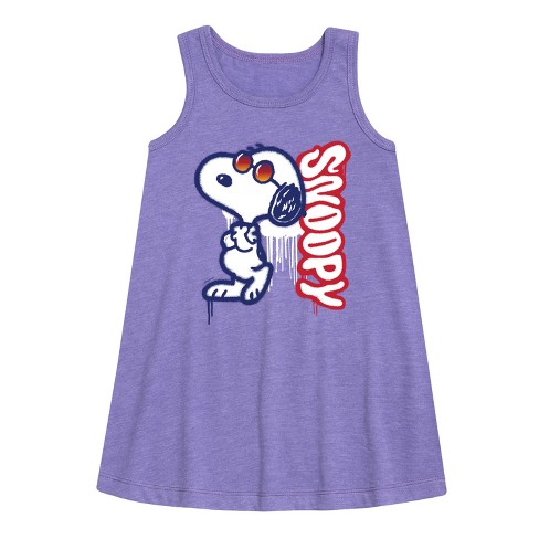 Peanuts Graffiti Snoopy - Purple - 3t : Target
