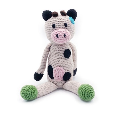Pebble Organic Cow Rattle : Target