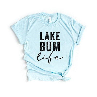 Simply Sage Market Women's Lake Bum Life Short Sleeve Graphic Tee - Xs ...