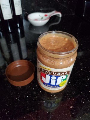 Jif Natural Crunchy Peanut Butter - 16oz : Target