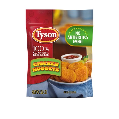 Tyson All Natural All Natural Chicken Nuggets - Frozen - 32oz : Target