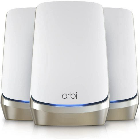 Netgear Rbke963-100nar Orbi 960 Series Axe11000 Quad-band Mesh Wi-fi 6e ...