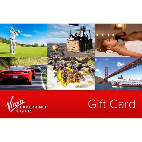 Virgin Experience Gifts $200 Gift Card (email Delivery) : Target
