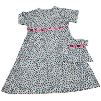 Doll Clothes Superstore Size 16 Matching Girl And Doll Flower Print ...