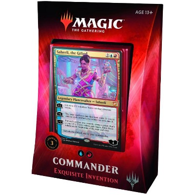 Magic the Gathering 2018 MTG Commander Deck: Exquisite Invention Deck ...