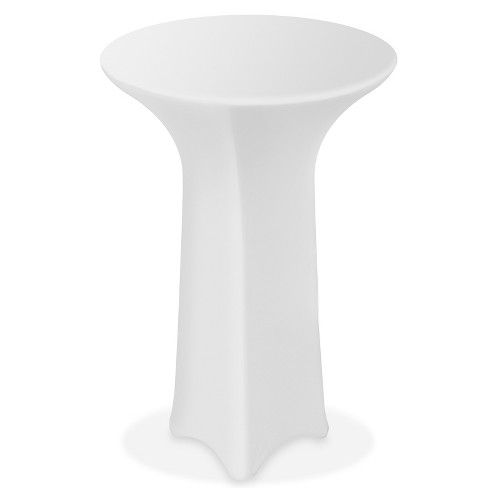 Lann's Linens 36" Round Spandex Tablecloth For Highboy Cocktail Table ...