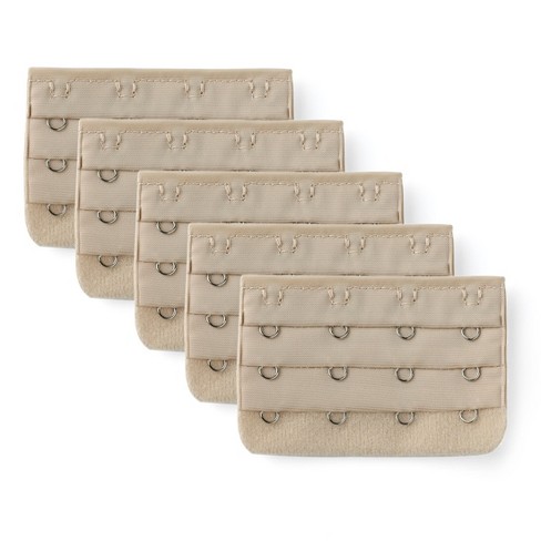 Allegra K Women's 3x4 Hooks Bra Extender Extension Strap Bra Band ...