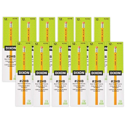 Dixon® No. 2 Pencils, Yellow, 12 Per Box, 12 Boxes : Target