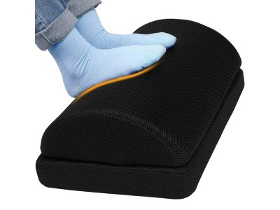Mount-it! Ergonomic Foot Rest Under Desk | Adjustable Tilt Footrest W ...
