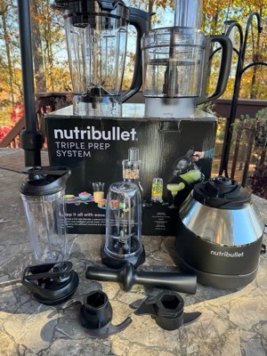 Nutribullet 64oz Triple Prep System Blender And Food Processor : Target
