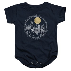 Baby Harry Potter Hogwarts Full Moon Line Art Infant Bodysuit : Target