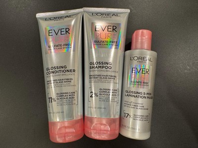 L'oreal Paris Everpure Sulfate Free Hair Gloss Glossing Lamination Mask ...